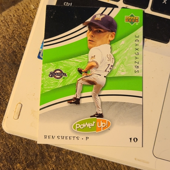 Other | Ben Sheets Baseball Card | Poshmark